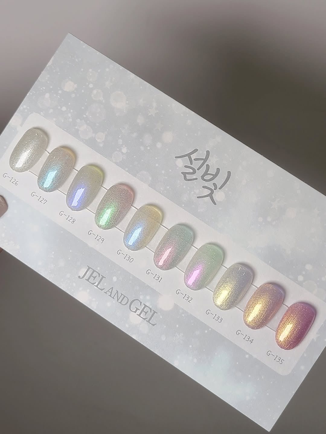 JEL and GEL Snow light 10pc collection – Luna Beauty Store Australia