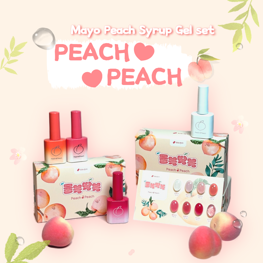 YOGO MAYO Mulbok-Takbok Peach syrup gel - individual/collection – Luna ...