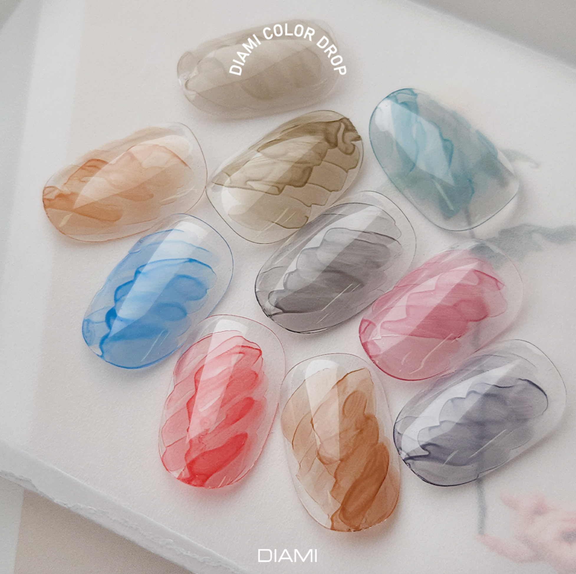 DIAMI Color drop 2 | 10pc collection - ink tint – Luna Beauty Store ...
