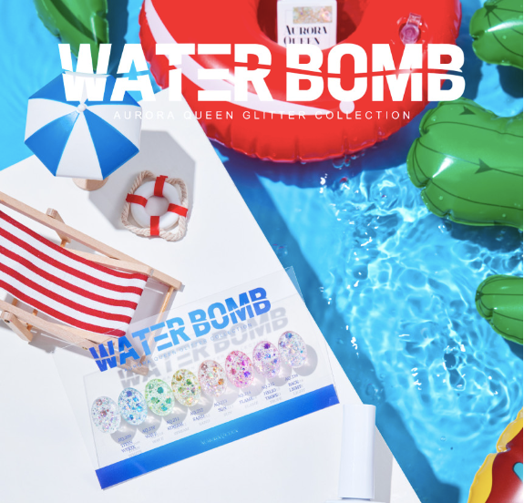 AURORA QUEEN Waterbomb 8pc collection – Luna Beauty Store Australia