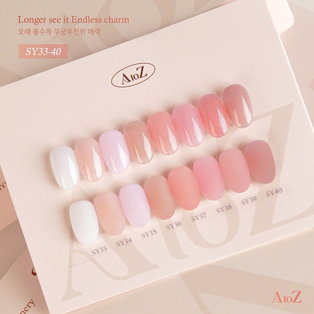 AtoZ Syrup colour gel - S33~40 | Individual/collection – Luna Beauty ...